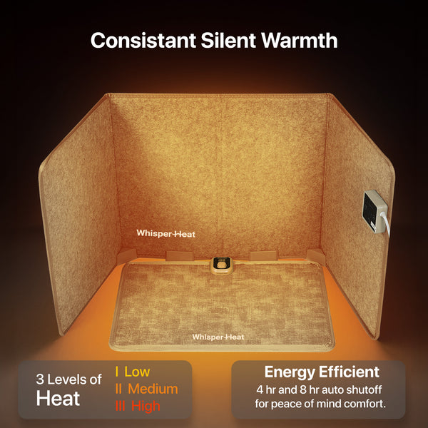 Foldable Space Heater - Silent Radiant Heat Online Store – Whisper Heat