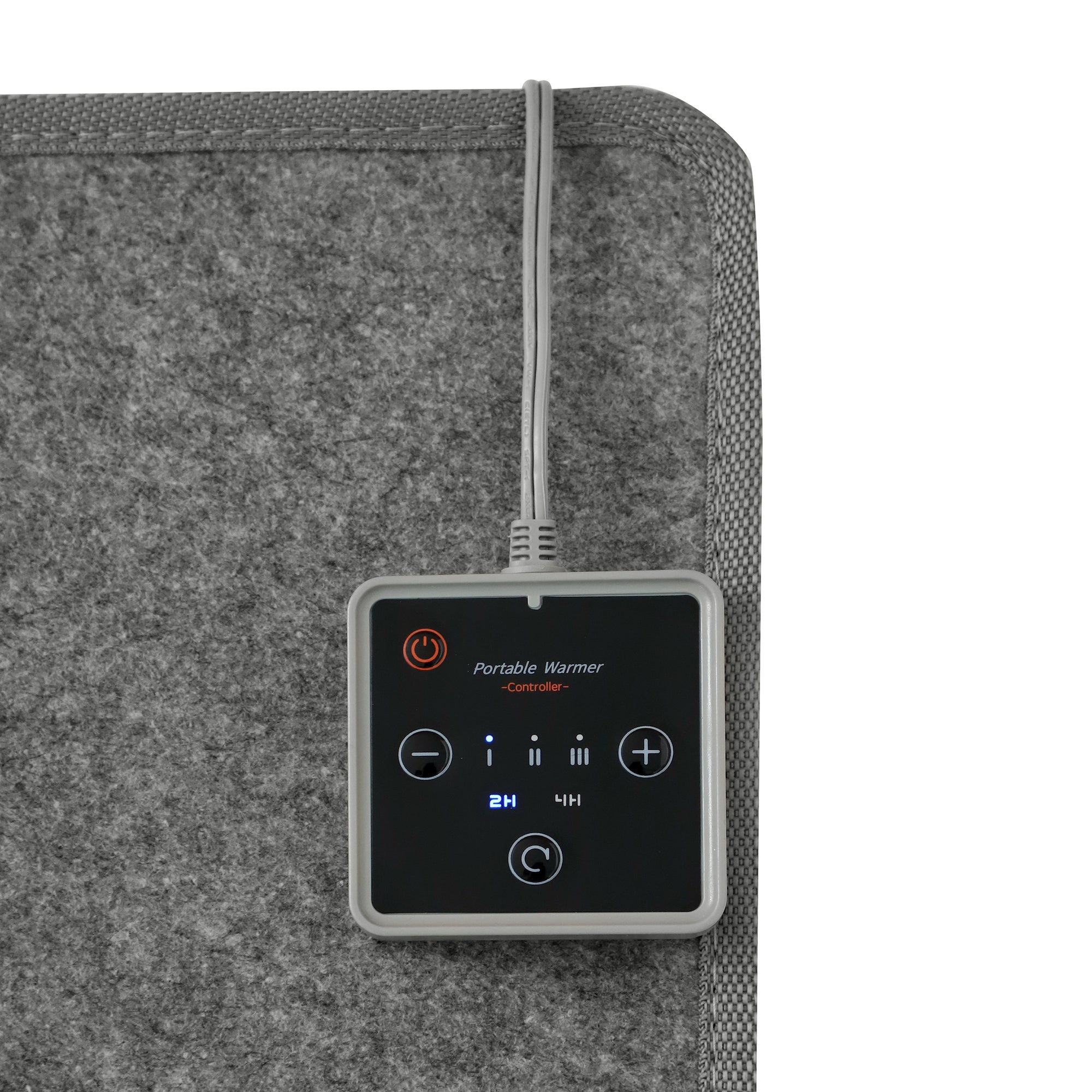 Foldable Space Heater - Silent Radiant Heat - Leg & Foot Warmer with T ...